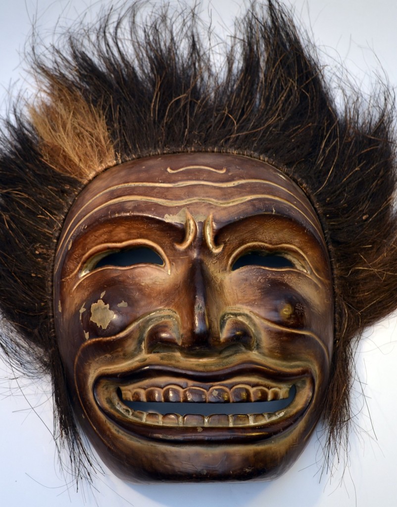 Who knows this wild man? – Masks of the World