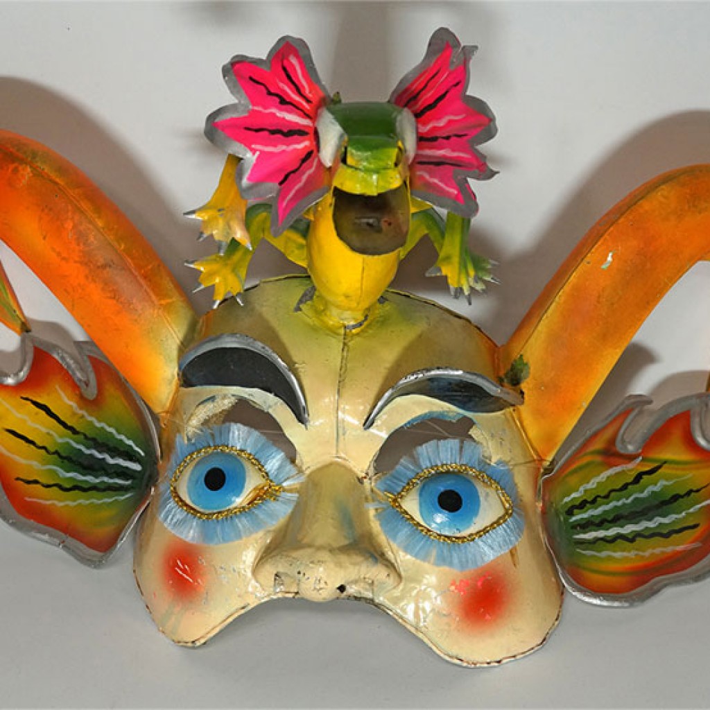 China Supay half-mask from Bolivia – Masks of the World