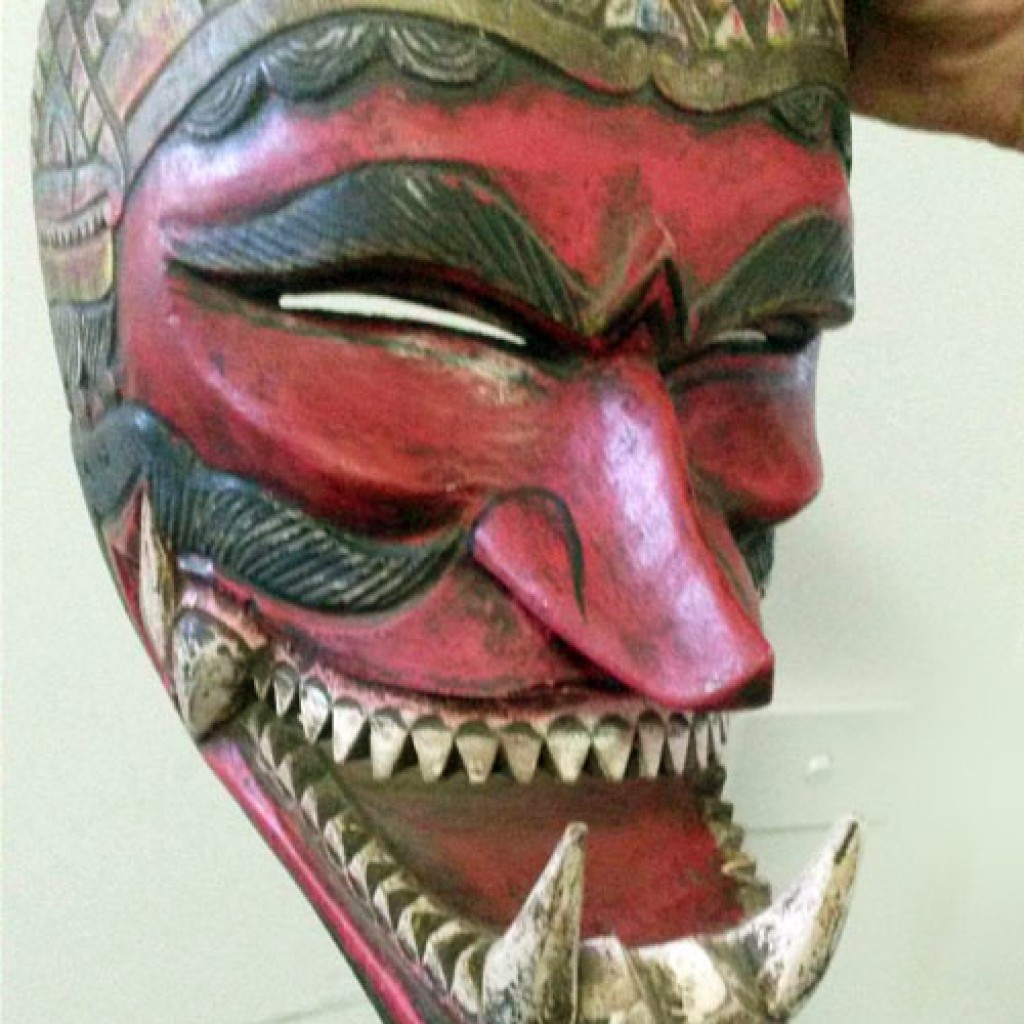 The dreaded Cakil from Java – Masks of the World