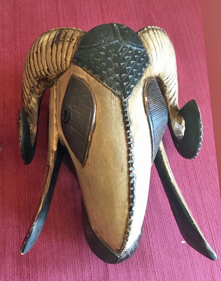 Baule Ram Mask – Masks of the World