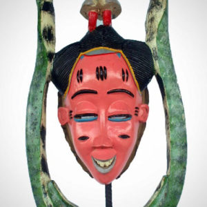 Colorful Zaouli mask – Masks of the World
