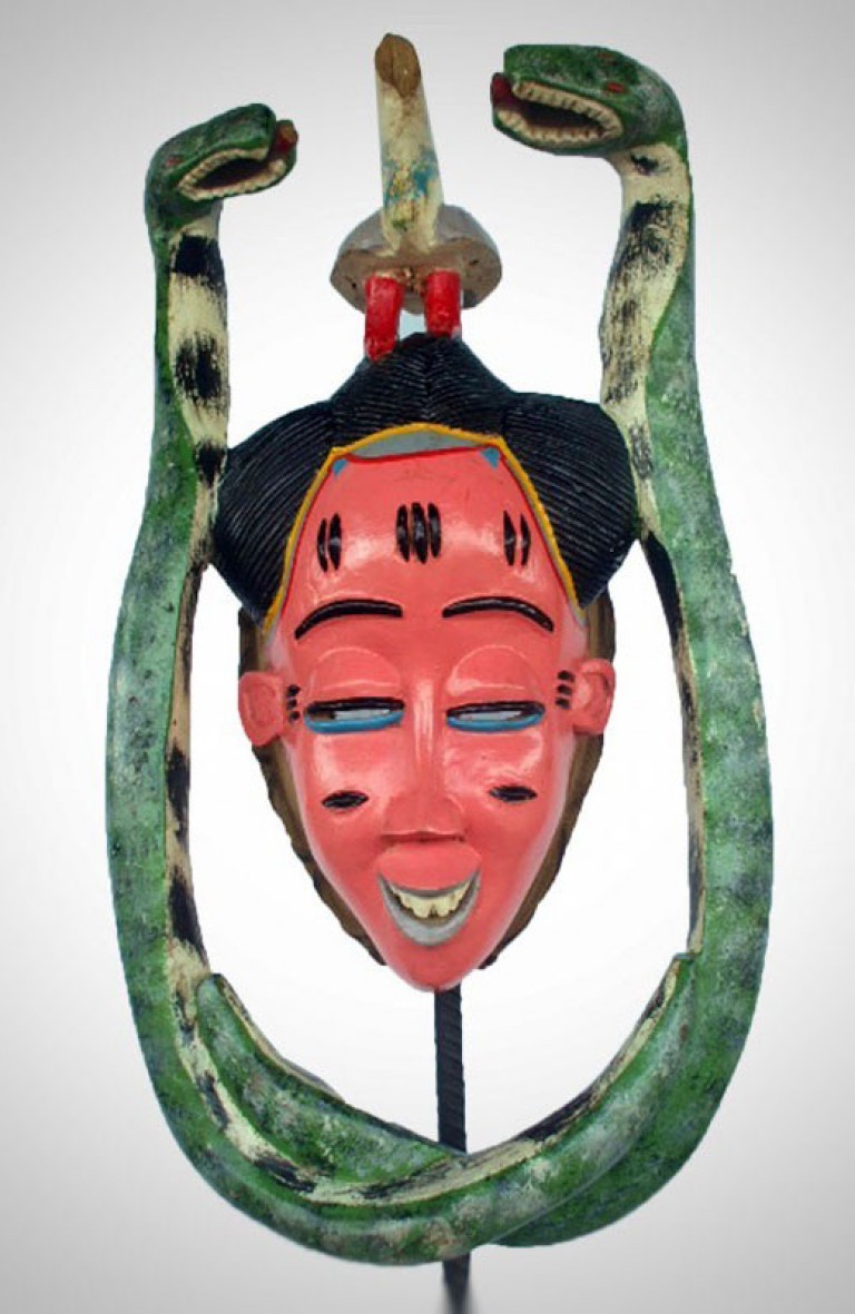 Colorful Zaouli mask – Masks of the World