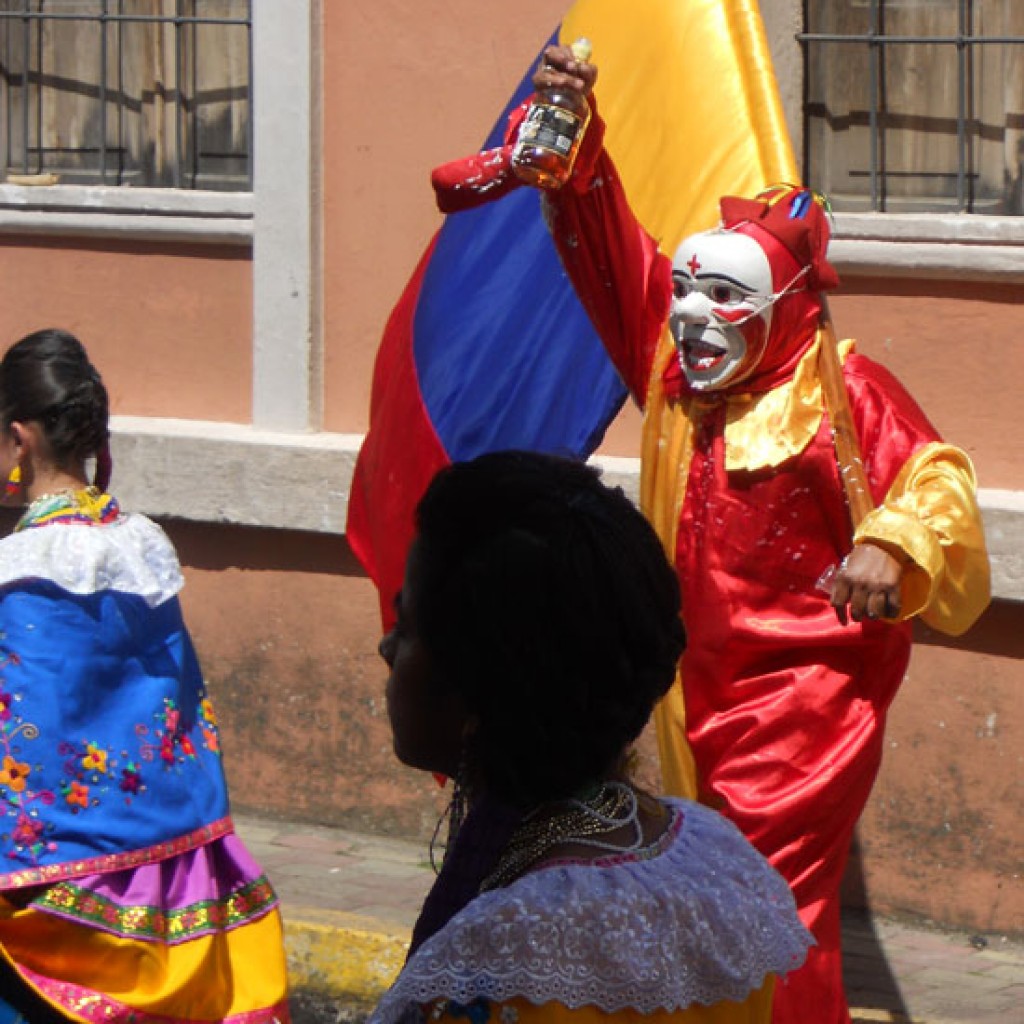 Payaso mask from the mountains of Ecuador – Masks of the World