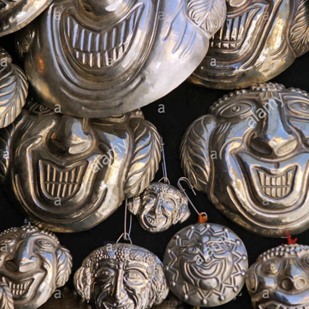 Old Bolivian funeral mask – Masks of the World