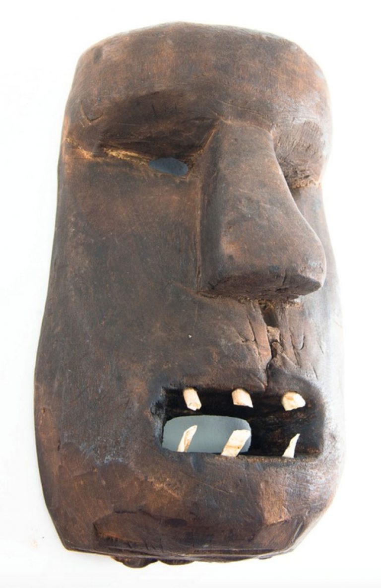 Carved wood Arctic mask – Masks of the World