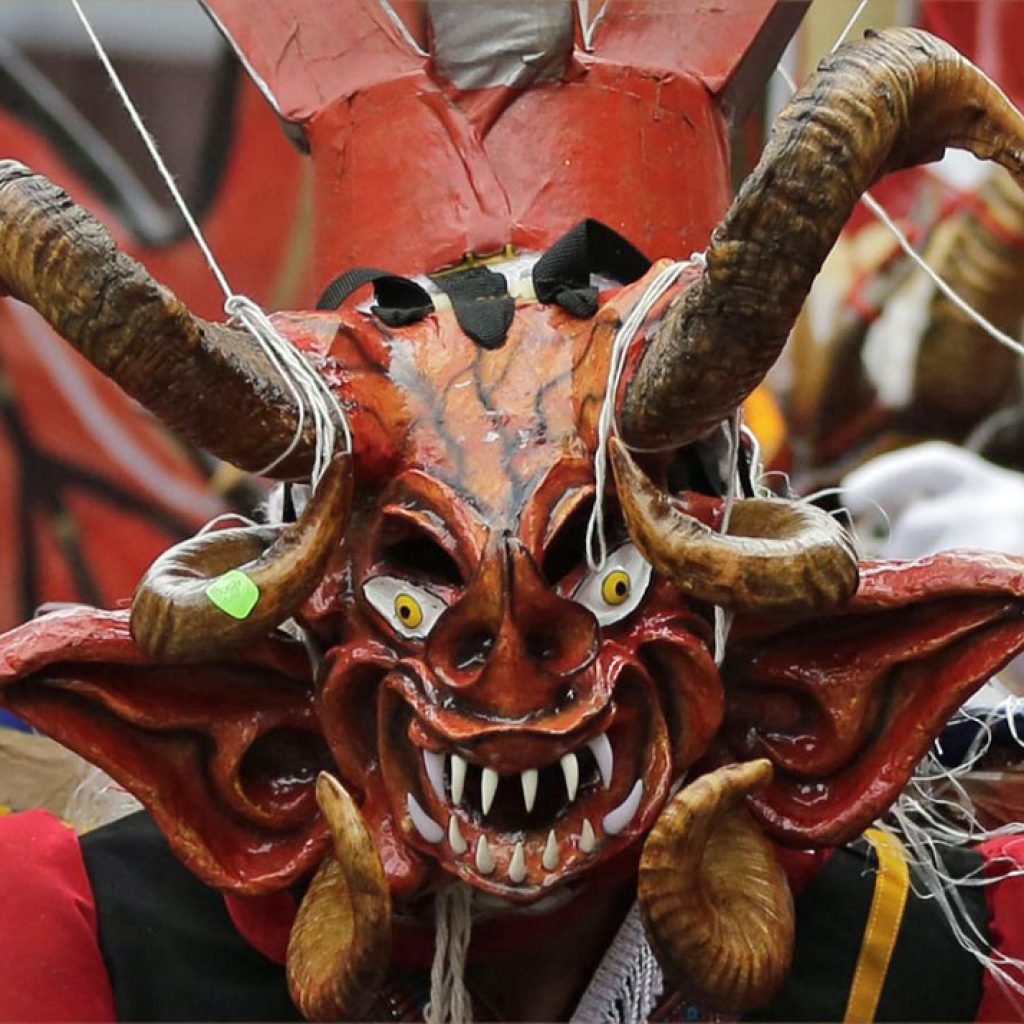Diablada mask from Ecuador – Masks of the World