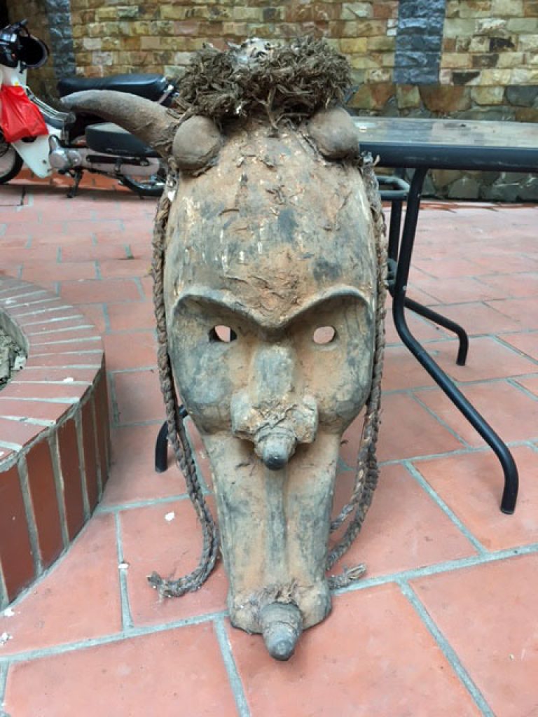 Hard to identify or just tourist – Masks of the World