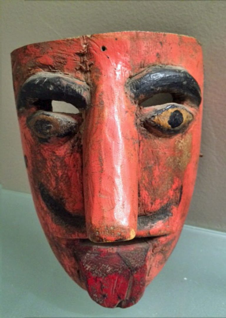 Charming old Mexican mask – Masks of the World