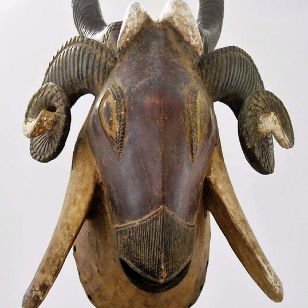 Baule Ram Mask – Masks of the World