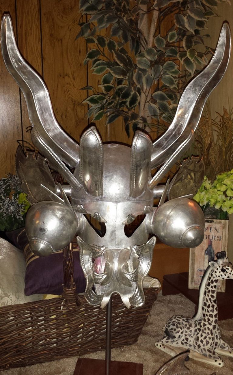 Sheet metal Devil mask – Masks of the World