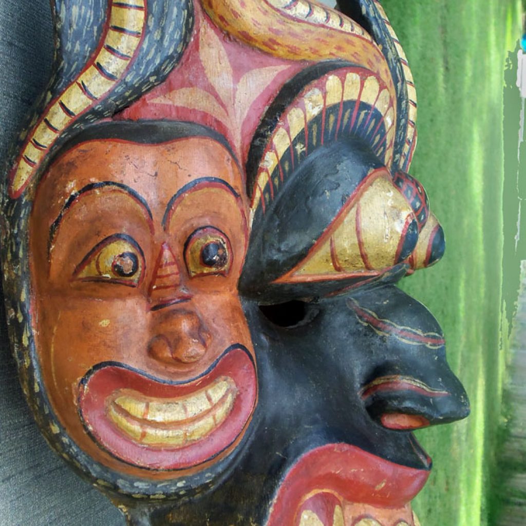 From an island off the tip of India – Masks of the World