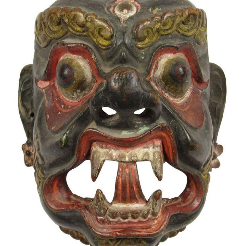 Himalayan demon mask – Masks of the World