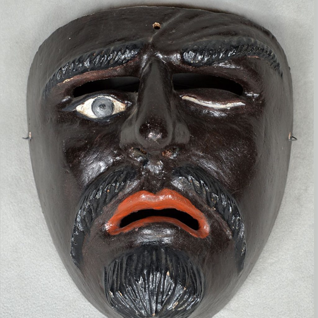 One-eyed, black-skinned Moor from Mexico – Masks of the World