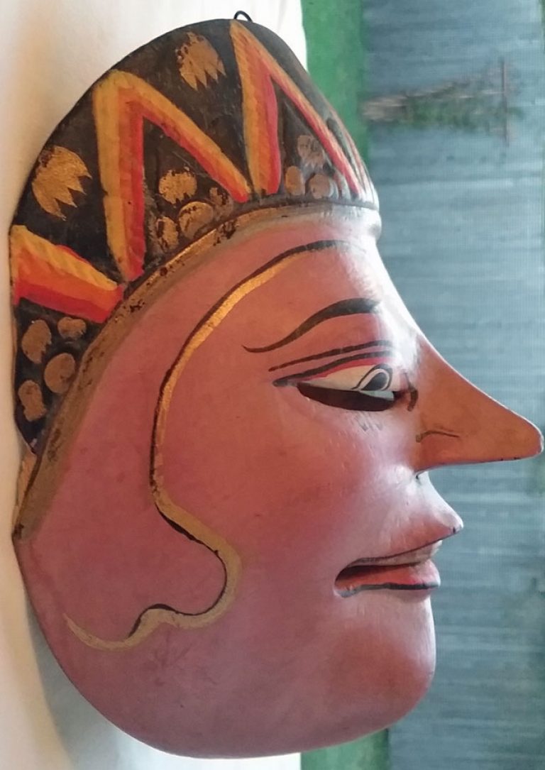 Javanese traditional dance mask – Masks of the World