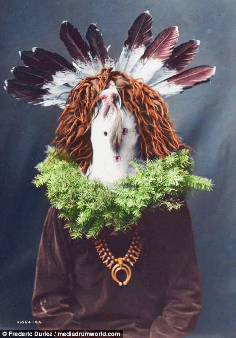 Photos of old Navajo masks – Masks of the World