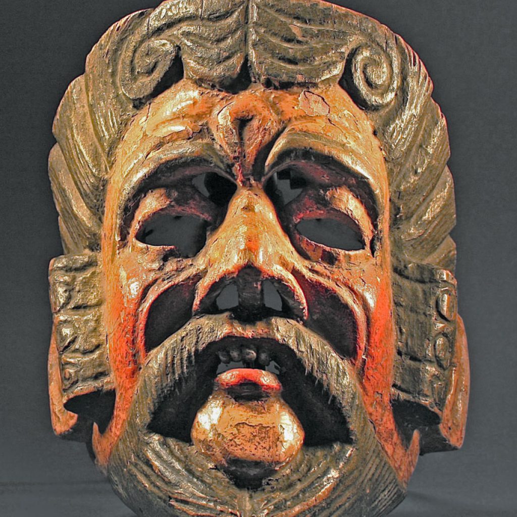 Popular mask of Pedro Alvarado – Masks of the World