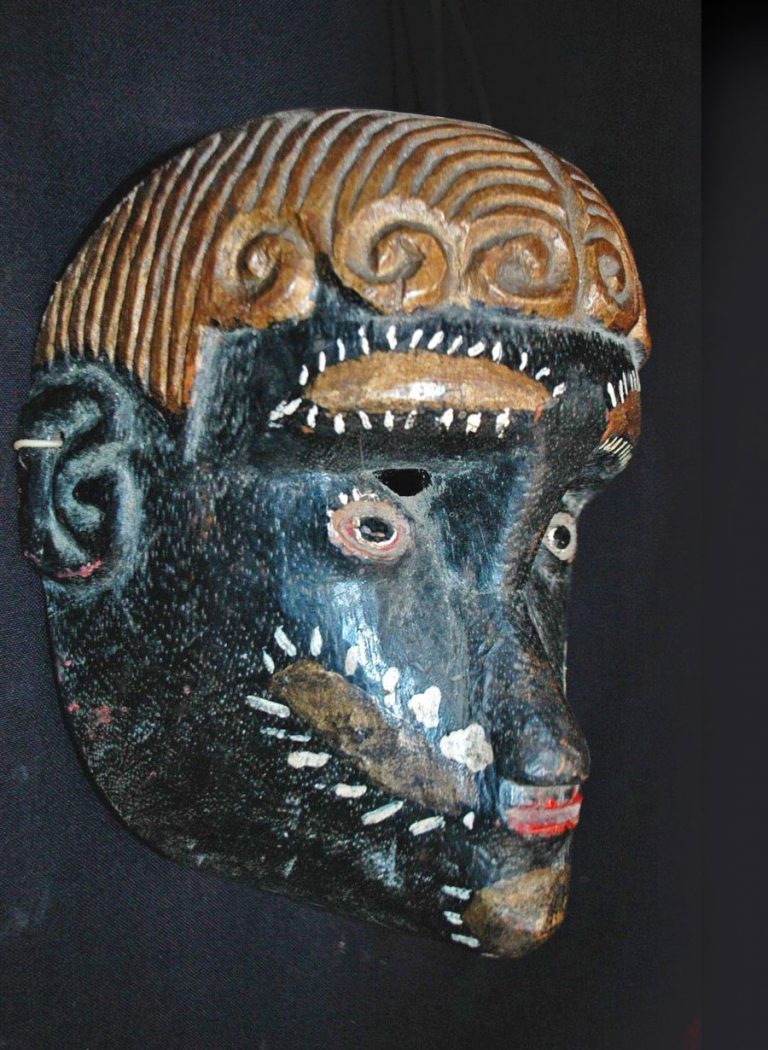 Guatemalan monkey mask – Masks of the World