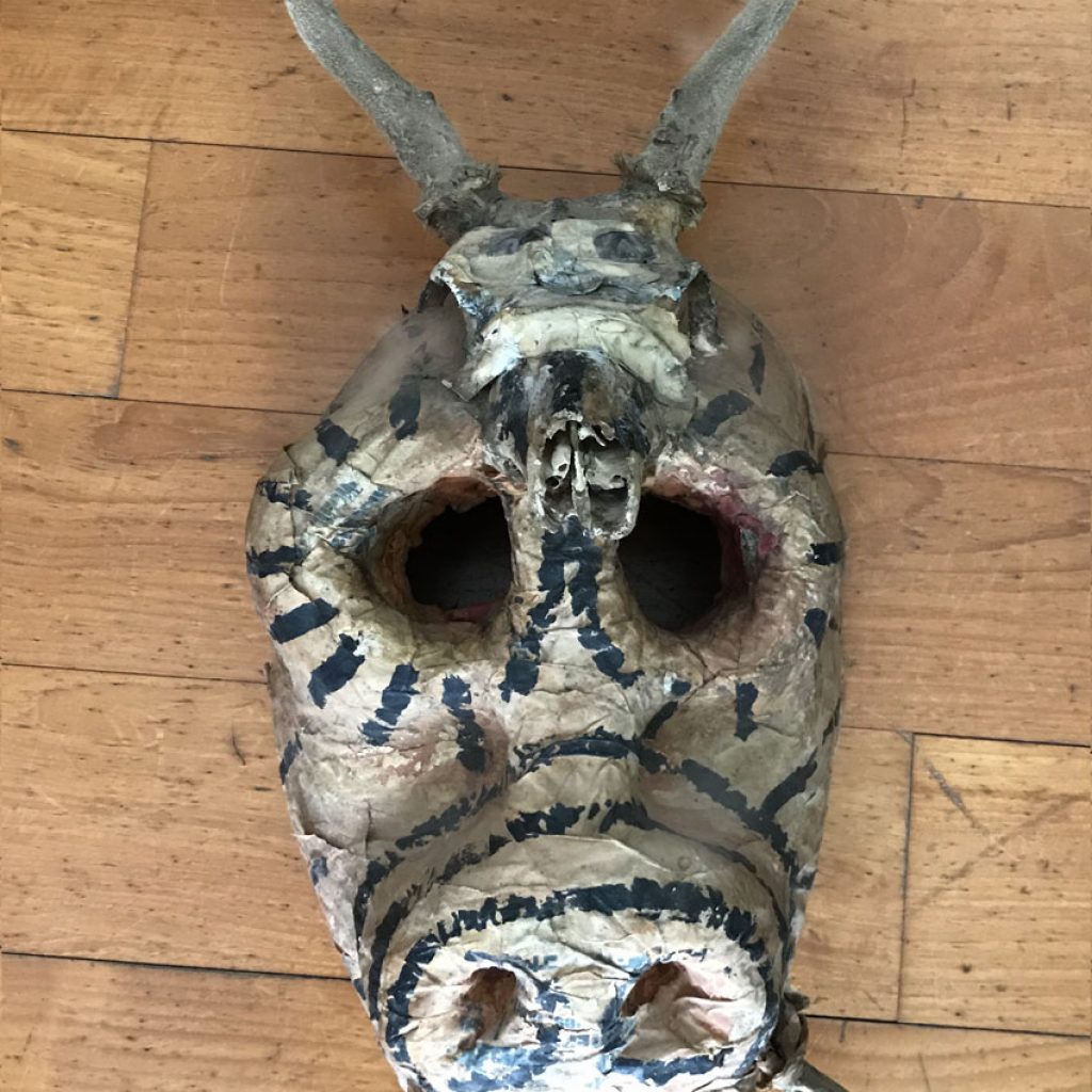 Rare Cora mask from Mexico – Masks of the World
