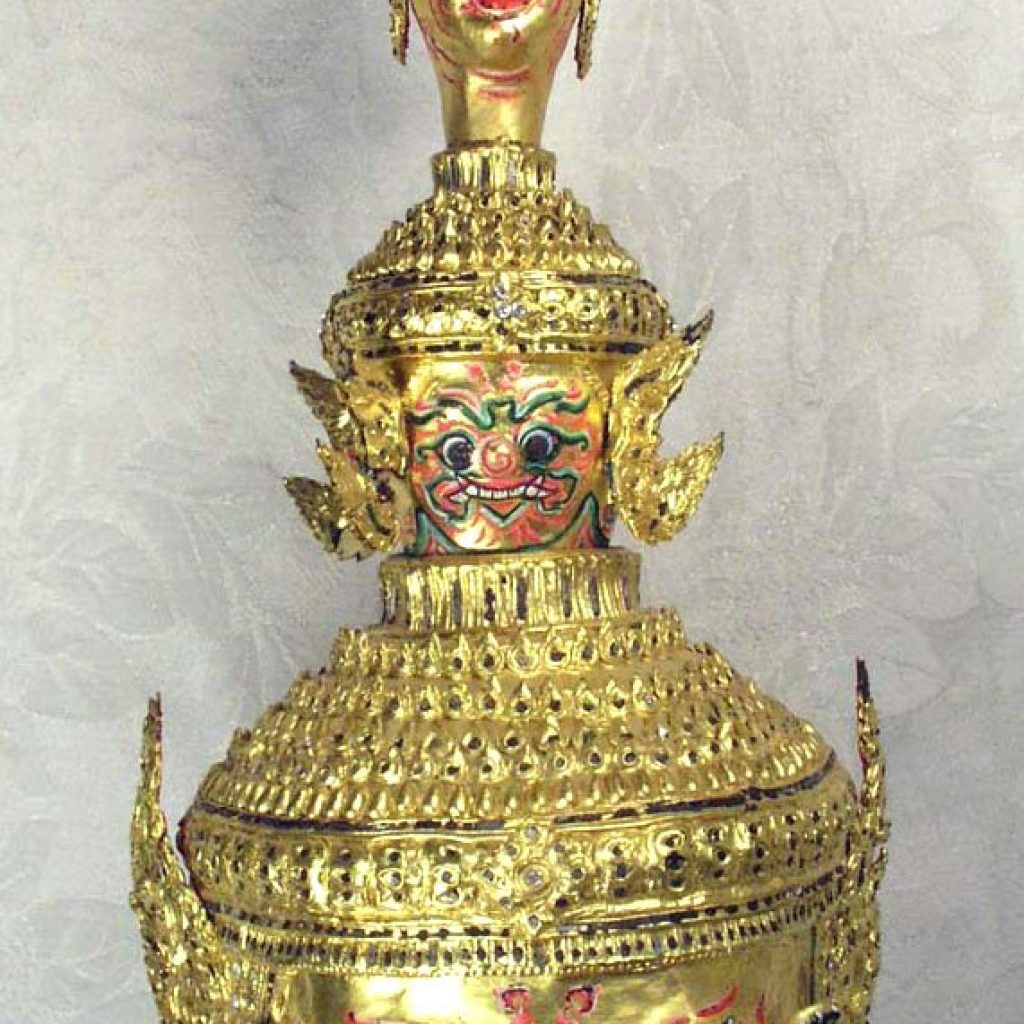 Beautiful Khon mask from Thailand – Masks of the World