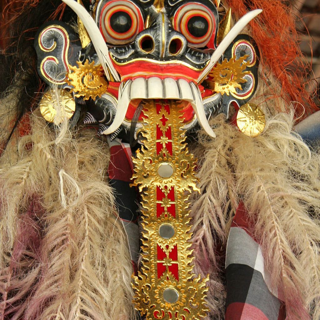 The famous Rangda mask – Masks of the World
