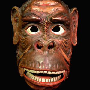 Rare chimpanzee mask from the Tyrol – Masks of the World