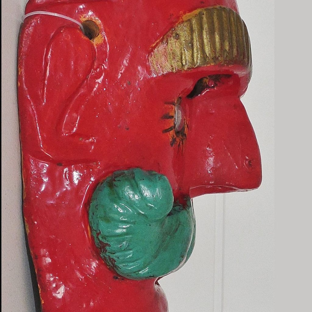 Repainted Guatemalan mask – Masks of the World