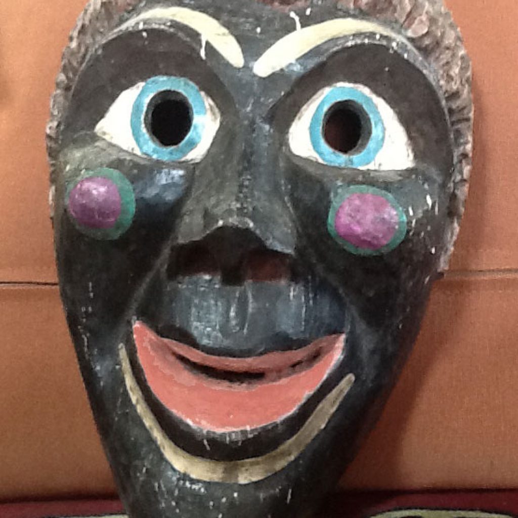 This is a South American mask – Masks of the World