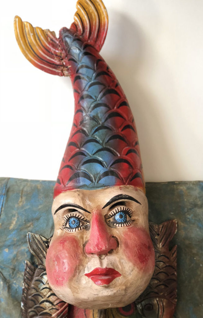 Decorative fish mask from Mexico – Masks of the World