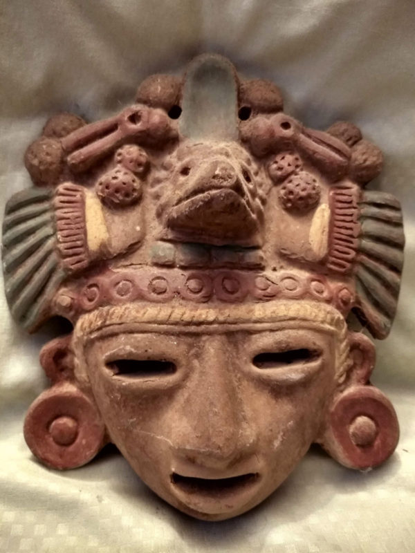 Reproduction of pre-Columbian Mexican mask – Masks of the World