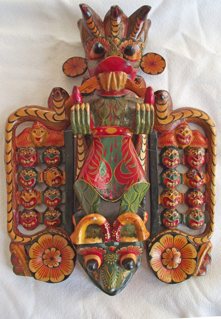 Sri Lankan Maha Kola mask – Masks of the World