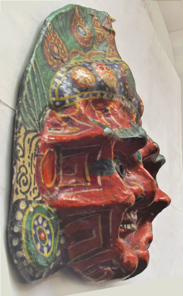 Small Indian paper mask – Masks of the World