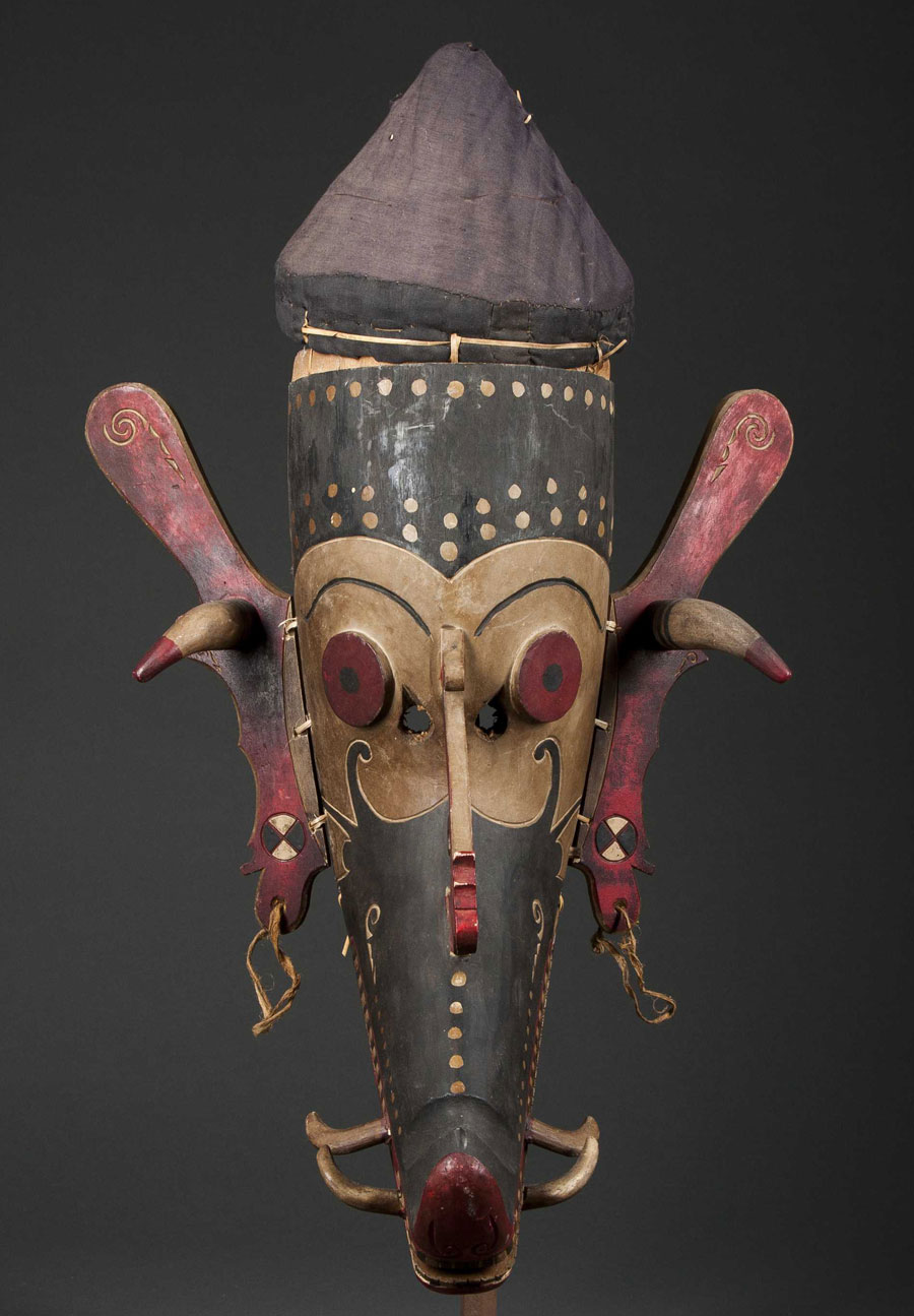 Dayak hudoq mask – Masks of the World