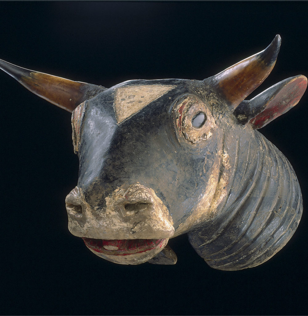 Bull mask from Guinea Bissau – Masks of the World