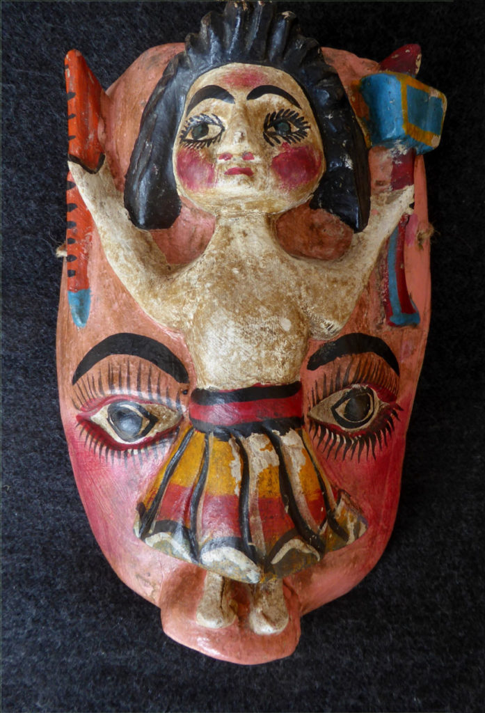 Old decorative mask from Guerrero – Masks of the World