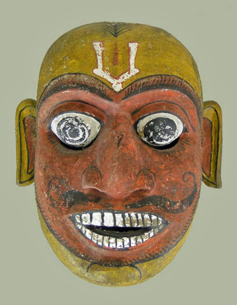 Mystery mask. From India? – Masks of the World