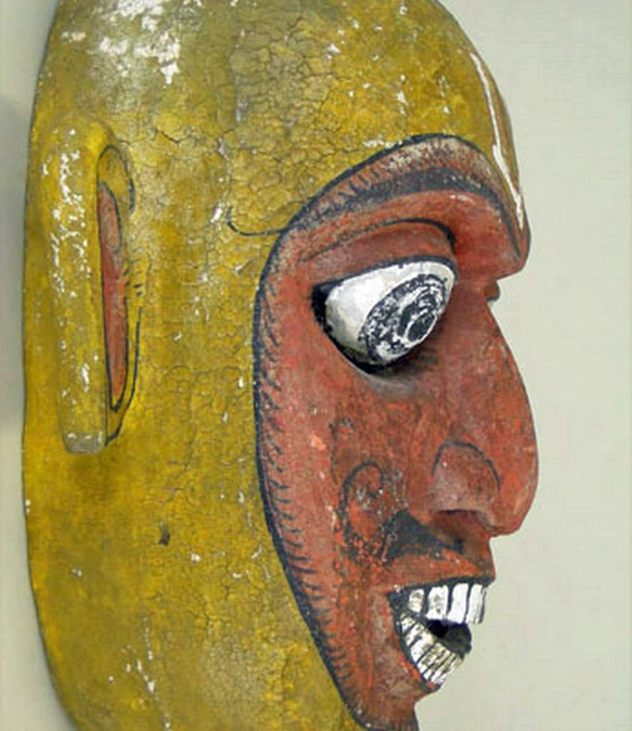 Mystery mask. From India? – Masks of the World