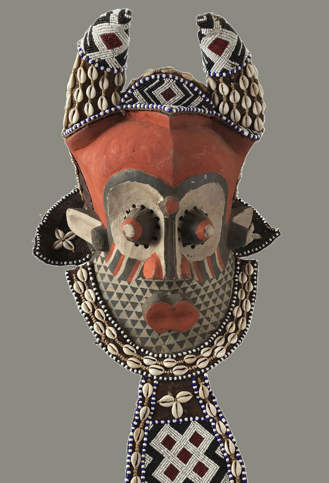 Kuba masks from Central Africa – Masks of the World