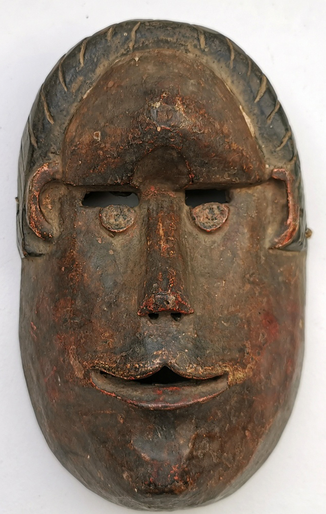Early monkey mask from Guatemala – Masks of the World