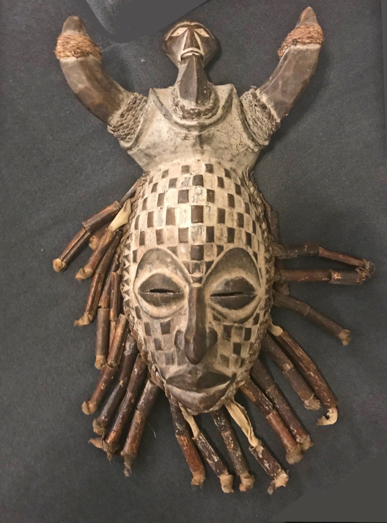 Decorative tribal-style mask from Africa – Masks of the World