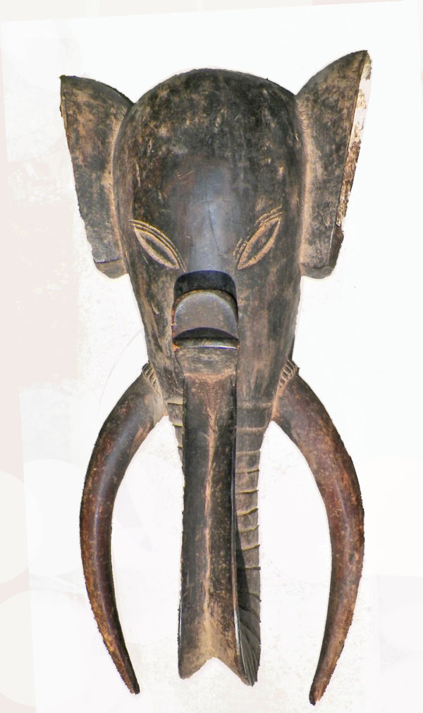 Guro elephant mask from West Africa – Masks of the World