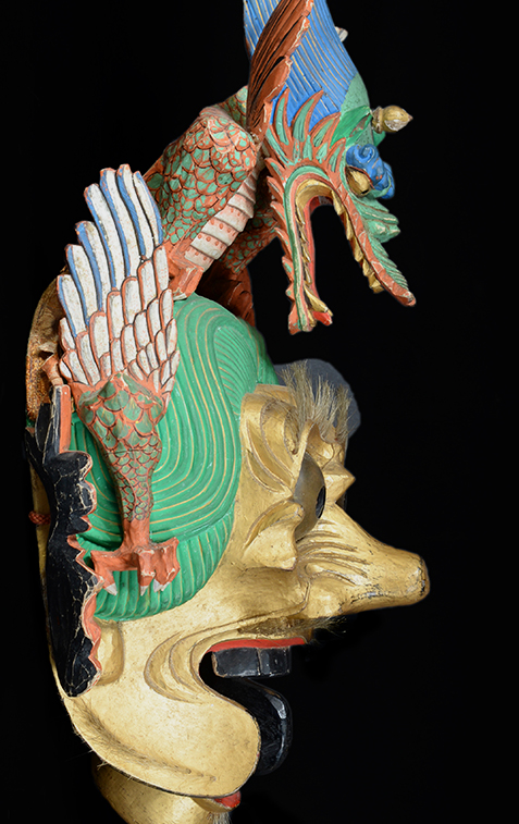 Bugaku King Rangryo mask, Japan – Masks of the World