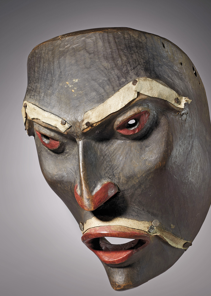 Tsimshian spirit mask of the upper air – Masks of the World