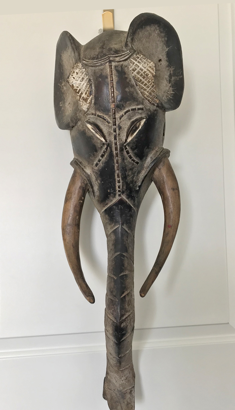 Babanki elephant mask from Cameroon – Masks of the World