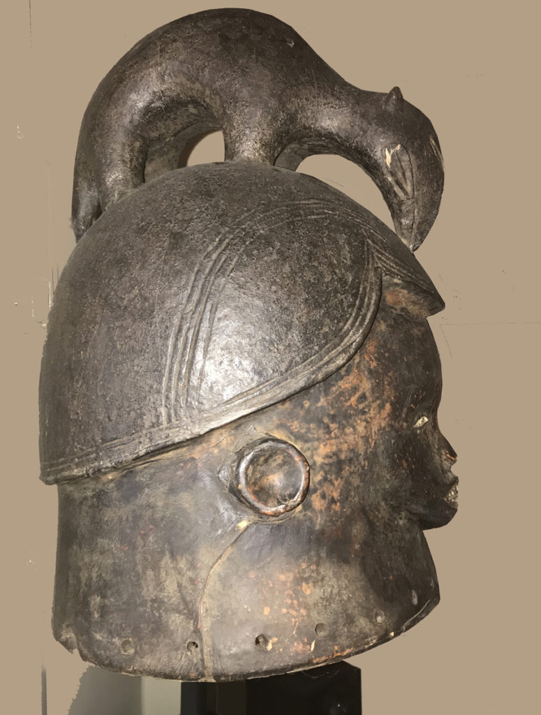Hemba helmet mask from the DRC – Masks of the World