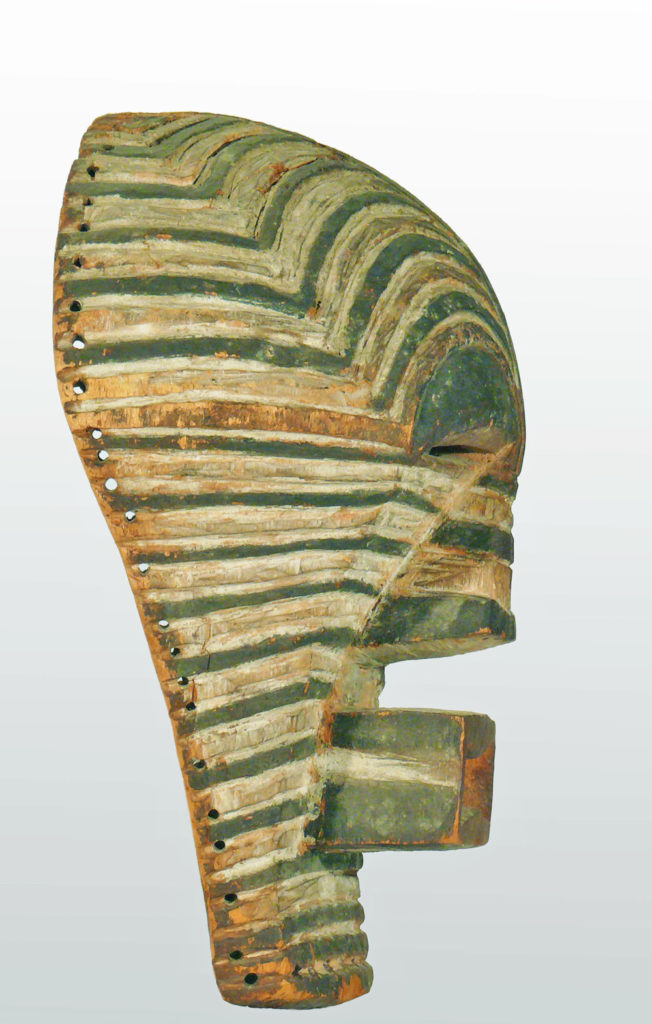 Kefwebe mask for a museum – Masks of the World