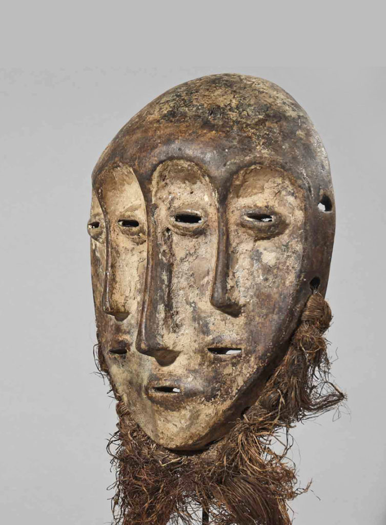3 African multiple-faced masks – Masks of the World