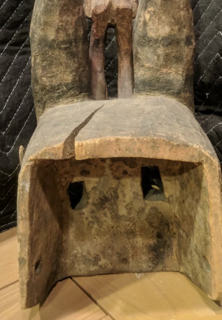 Dogon Hare’s Mask with figure on top – Masks of the World