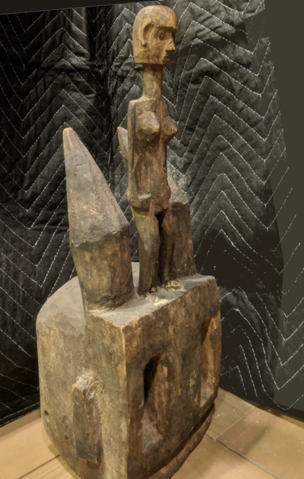 Dogon Hare’s Mask with figure on top – Masks of the World