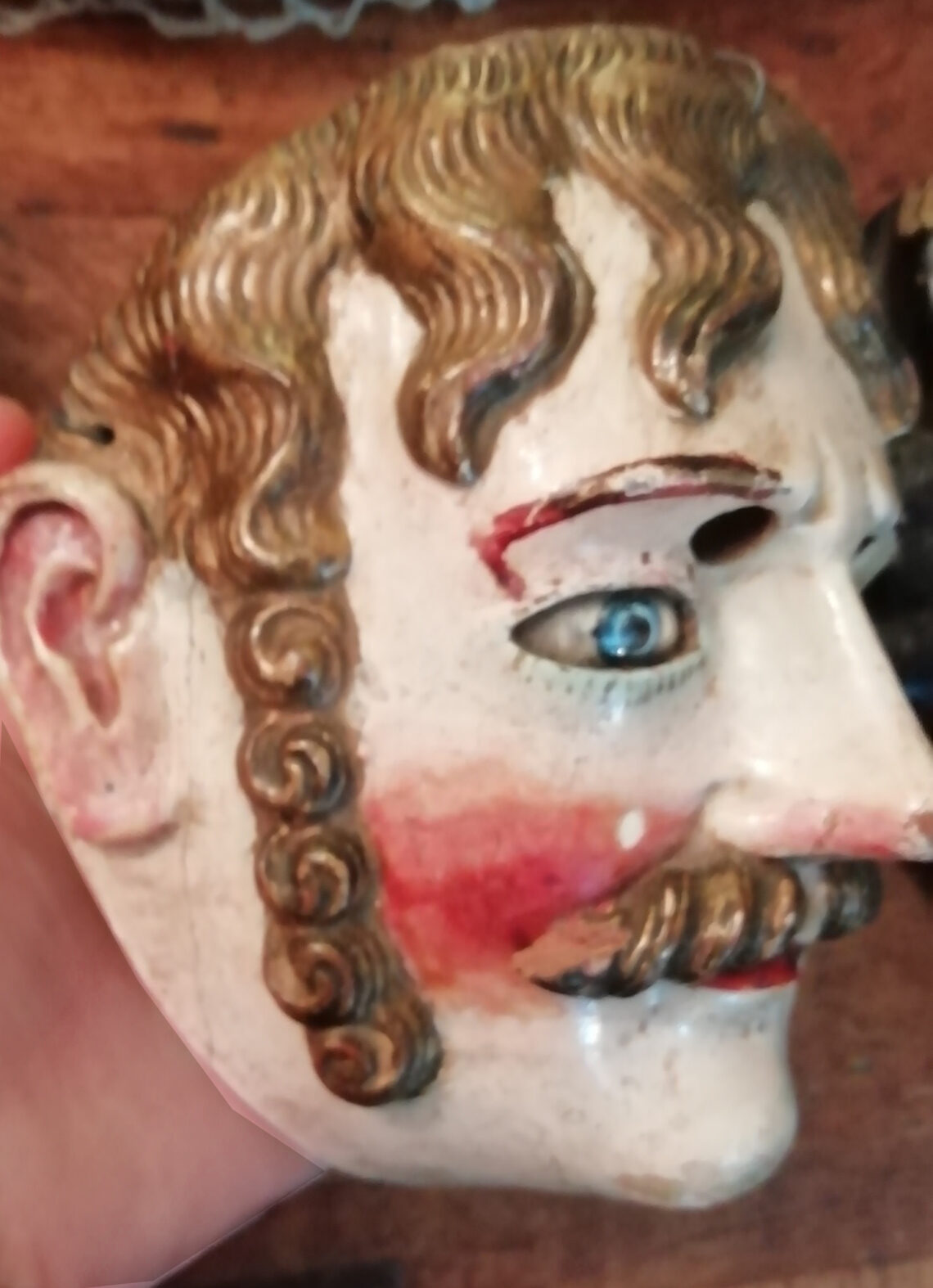 Old cowboy mask from Guatemala – Masks of the World