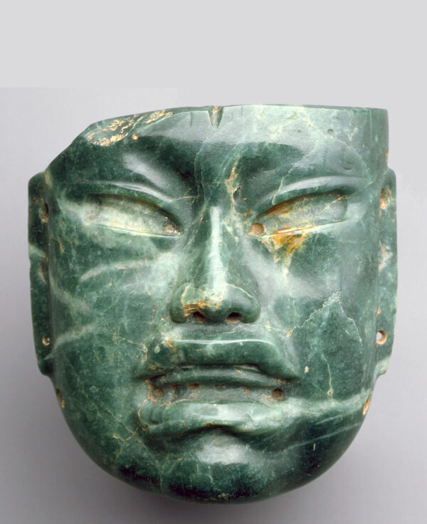 Olmec carved stone mask – Masks of the World